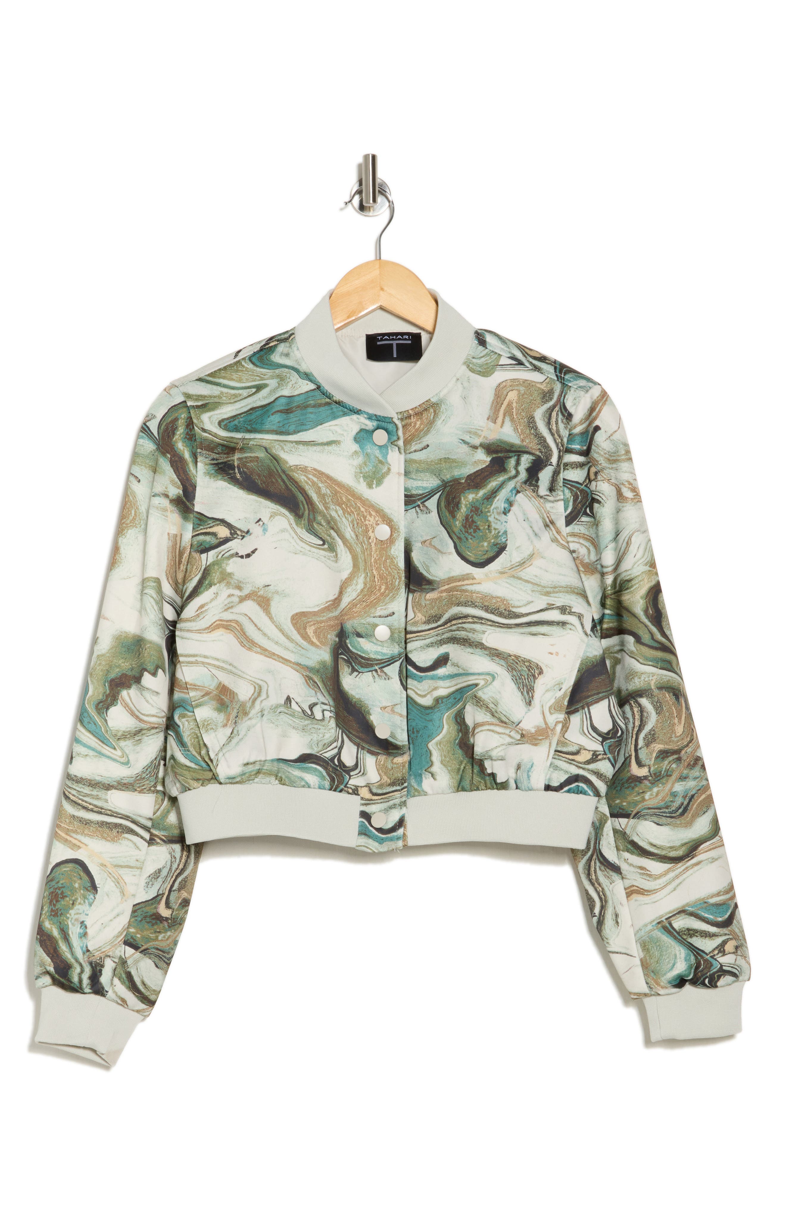 T Tahari Print Bomber Jacket | Nordstromrack
