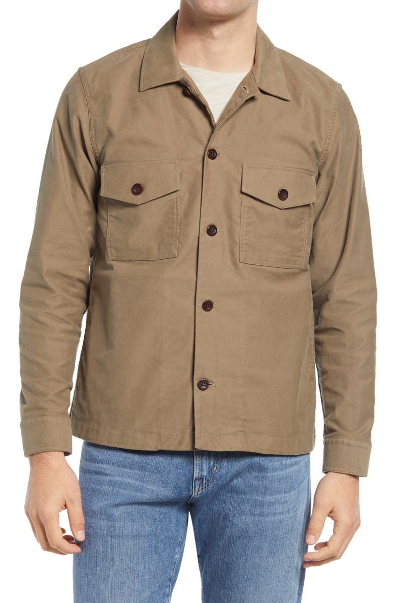 NN07 Pete 1387 Button-Up Shirt Jacket | Nordstromrack
