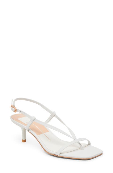 Women's White Strappy Sandals & Heels | Nordstrom