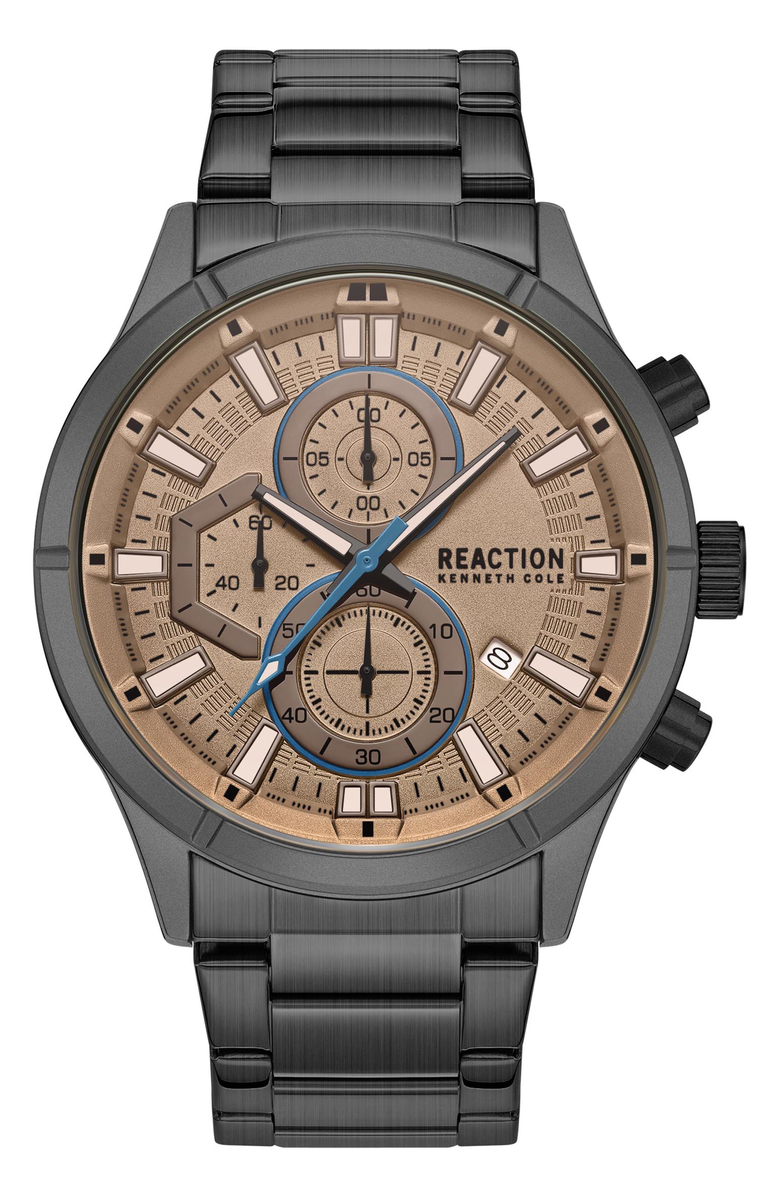 Kenneth Cole Reaction Dress Sport Chronograph Watch, 47mm | Nordstromrack
