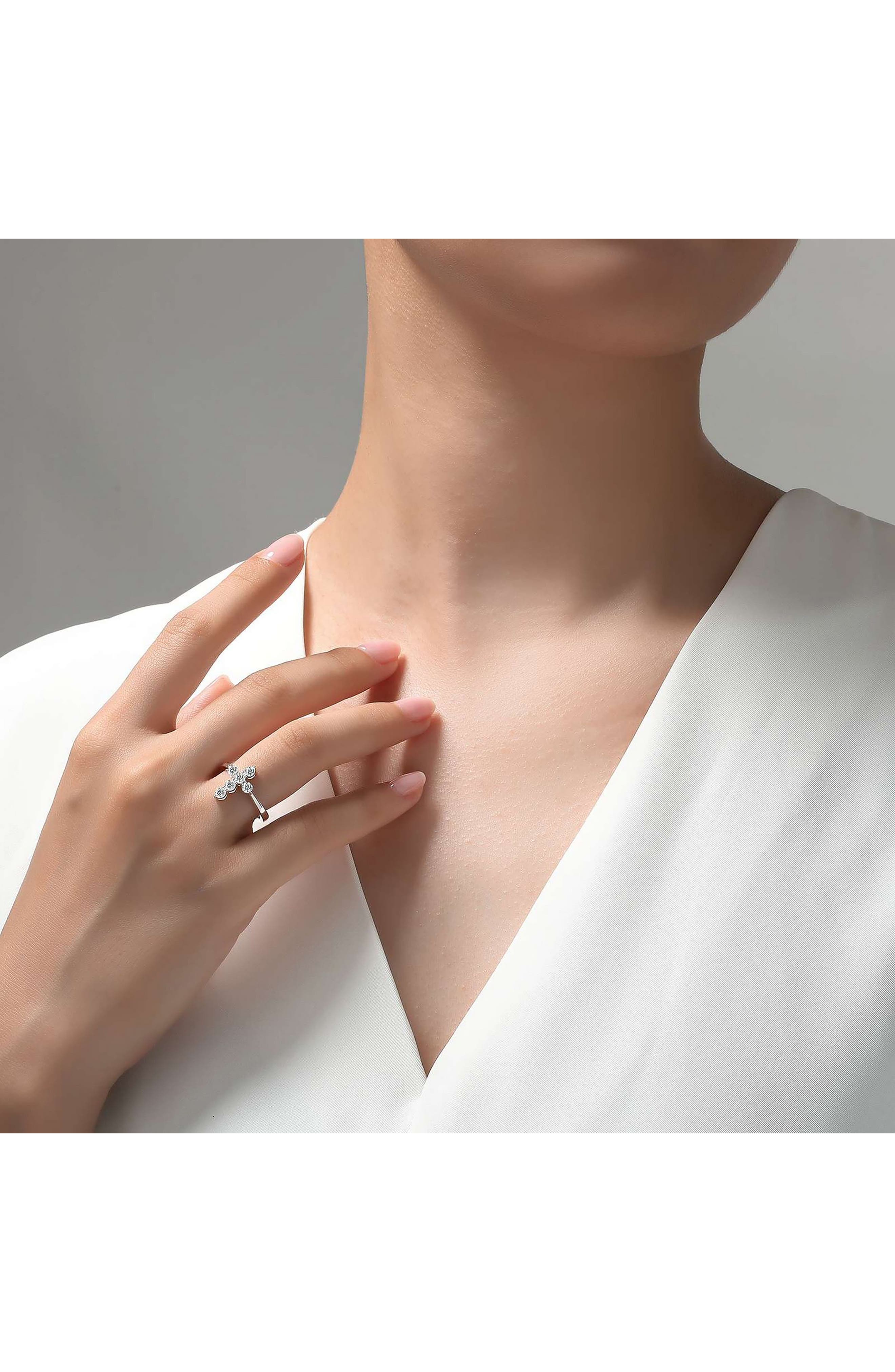 Classic Cross Simulated Diamond Ring (Women) | Nordstromrack