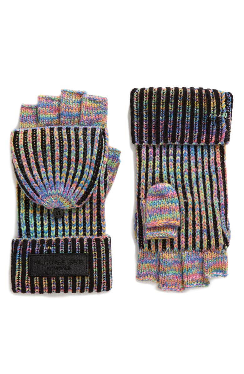 Kurt Geiger London Marled Flip Top Mittens | Nordstromrack