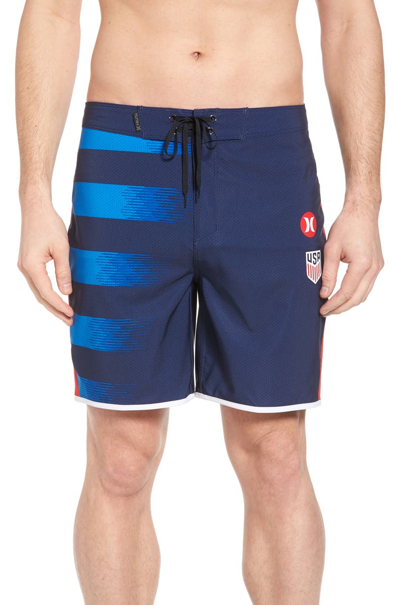 Hurley Phantom USA Away National Team Swim Shorts | Nordstrom