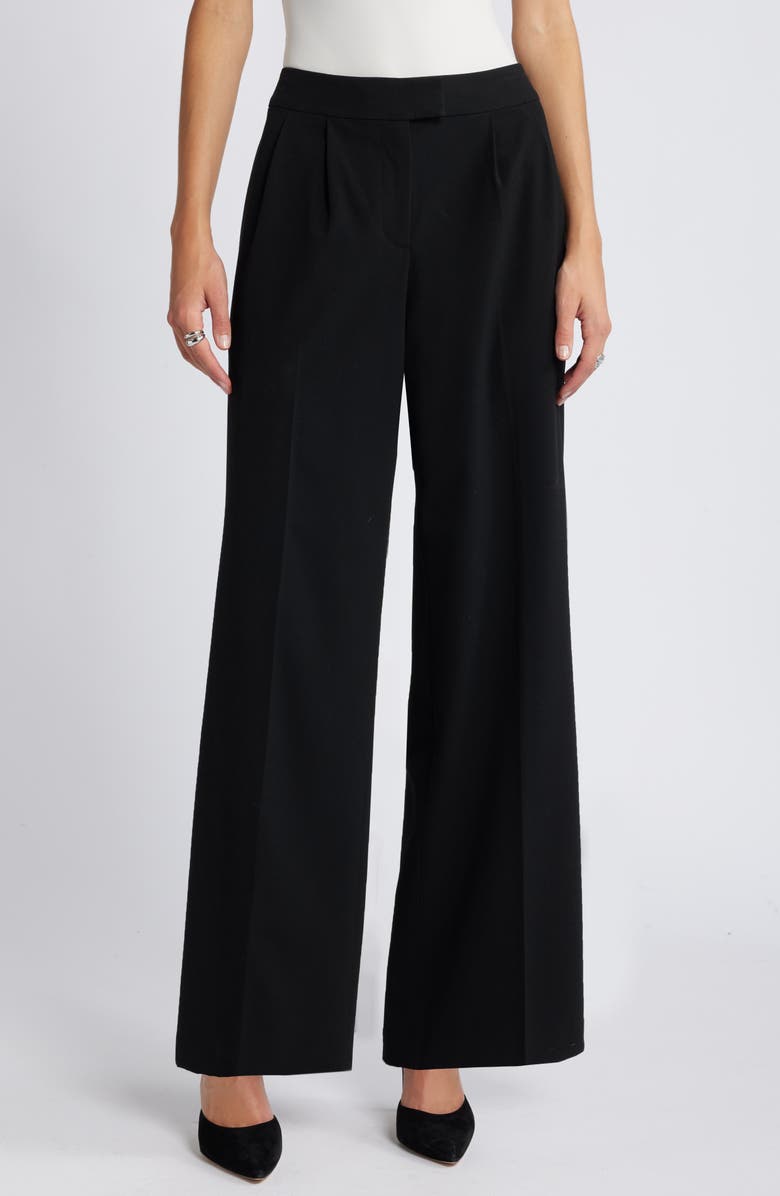 Open Edit Pleated Wide Leg Pants | Nordstromrack
