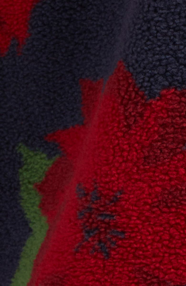 JW Anderson Floral Jacquard Hooded Fleece Jacket | Nordstromrack