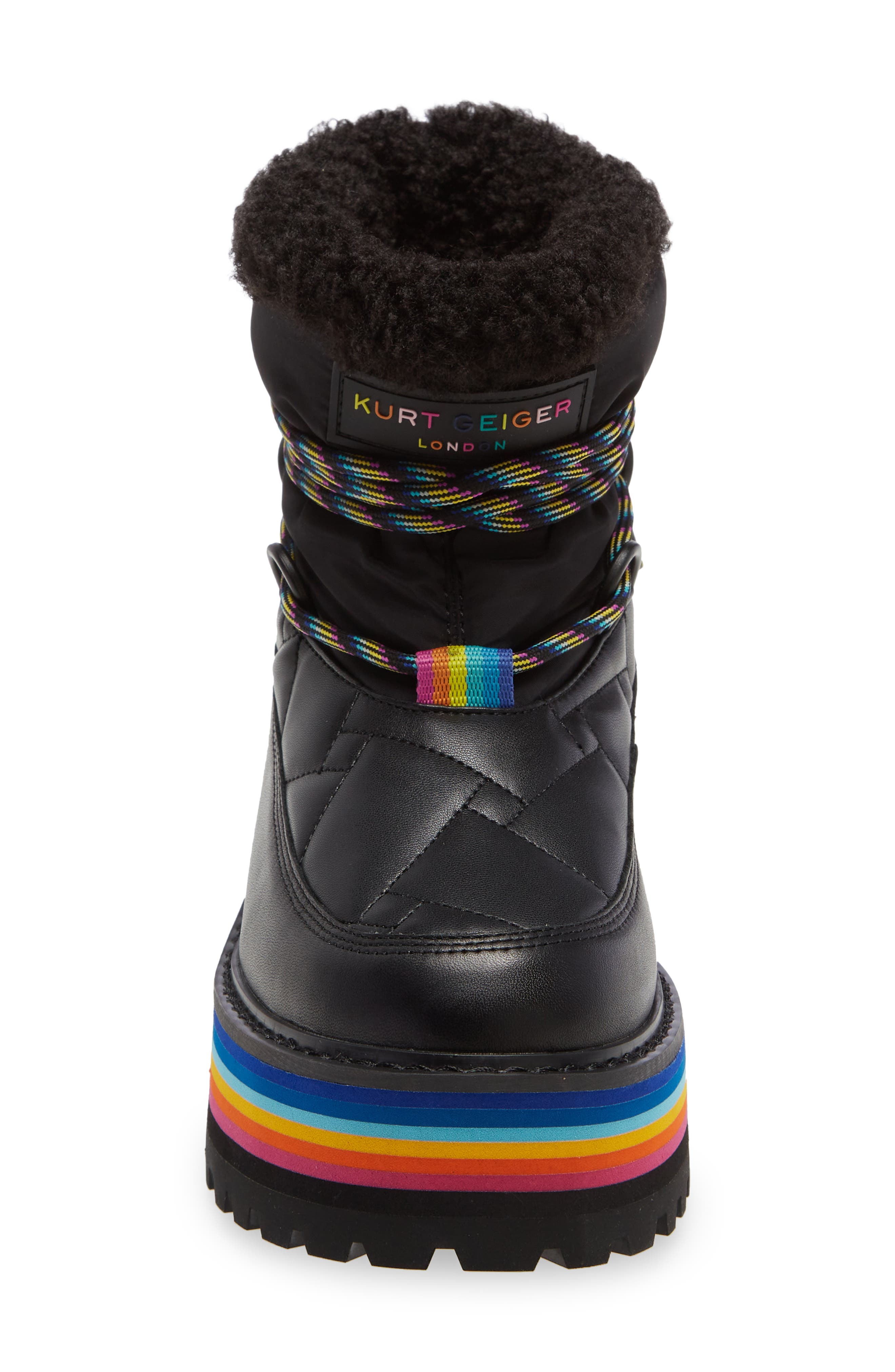 Kurt Geiger London Toronto Rainbow Platform Rain Boot (Women ...