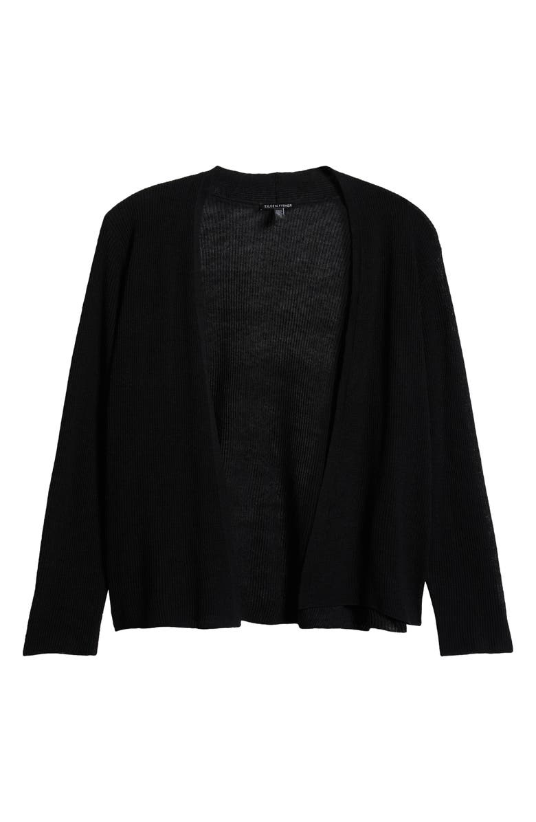 Eileen Fisher V-Neck Organic Linen & Cotton Cardigan | Nordstromrack
