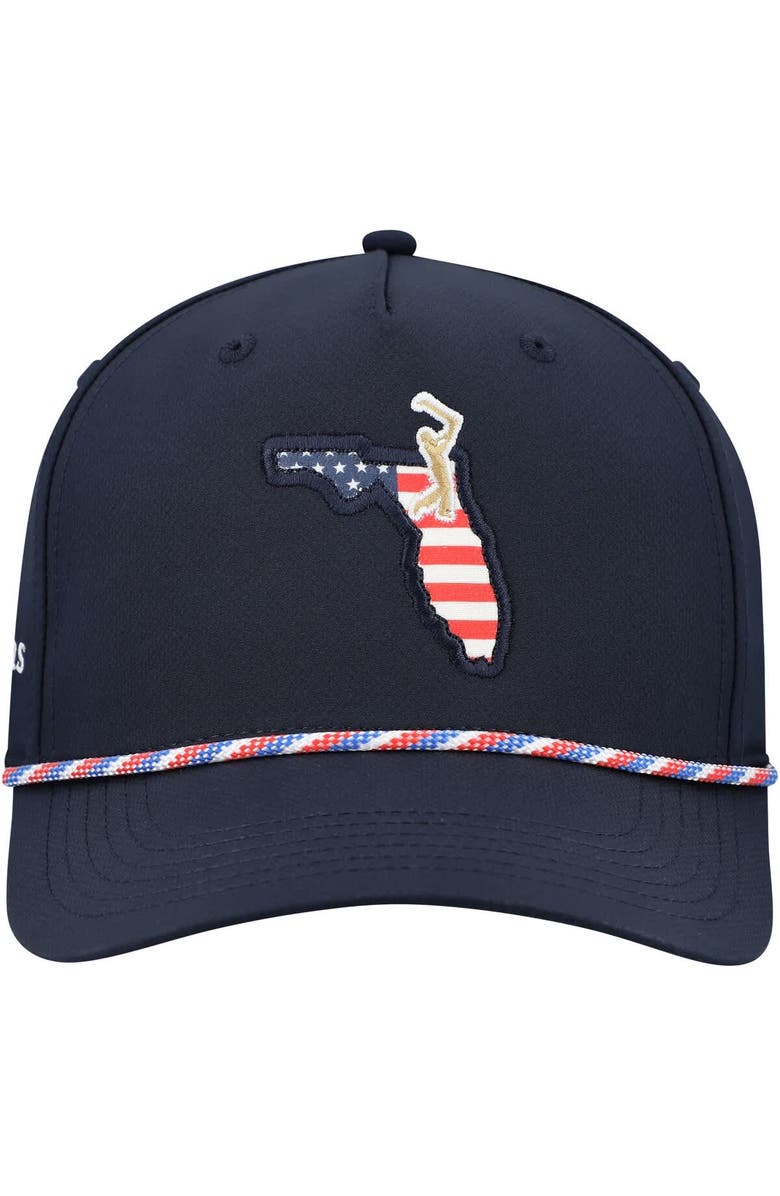 AHEAD Men's Ahead Navy THE PLAYERS Americana Alto Rope Adjustable Hat ...
