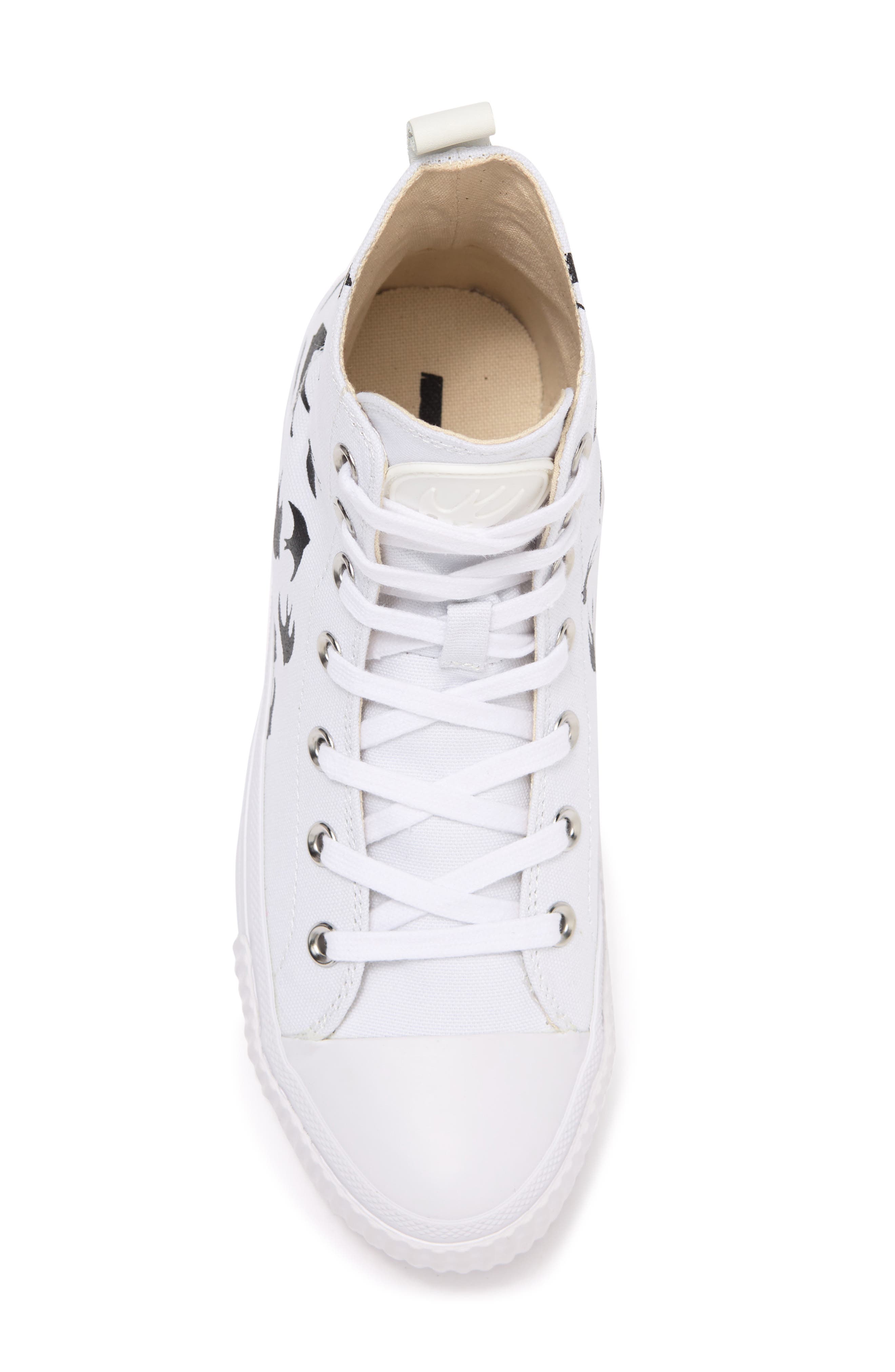 McQueen MCQ BY ALEXANDER MCQUEEN Swallow Swarm Vulcanized Hi Top ...