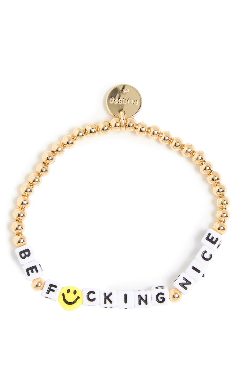 Little Words Project Be Fcking Nice Stretch Bracelet | Nordstromrack