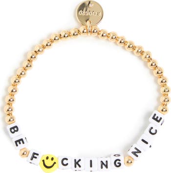 Little Words Project Be Fcking Nice Stretch Bracelet | Nordstromrack