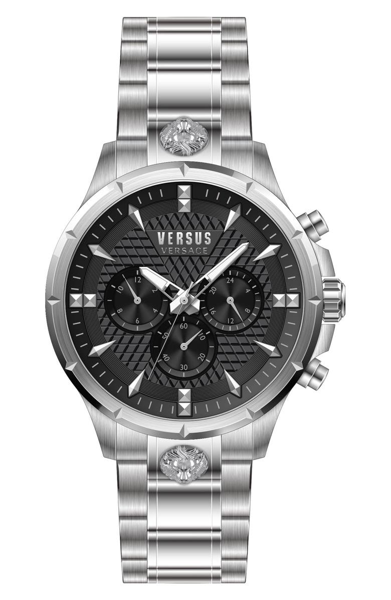 VERSUS Versace Lion Chronograph Bracelet Watch, 45mm | Nordstrom