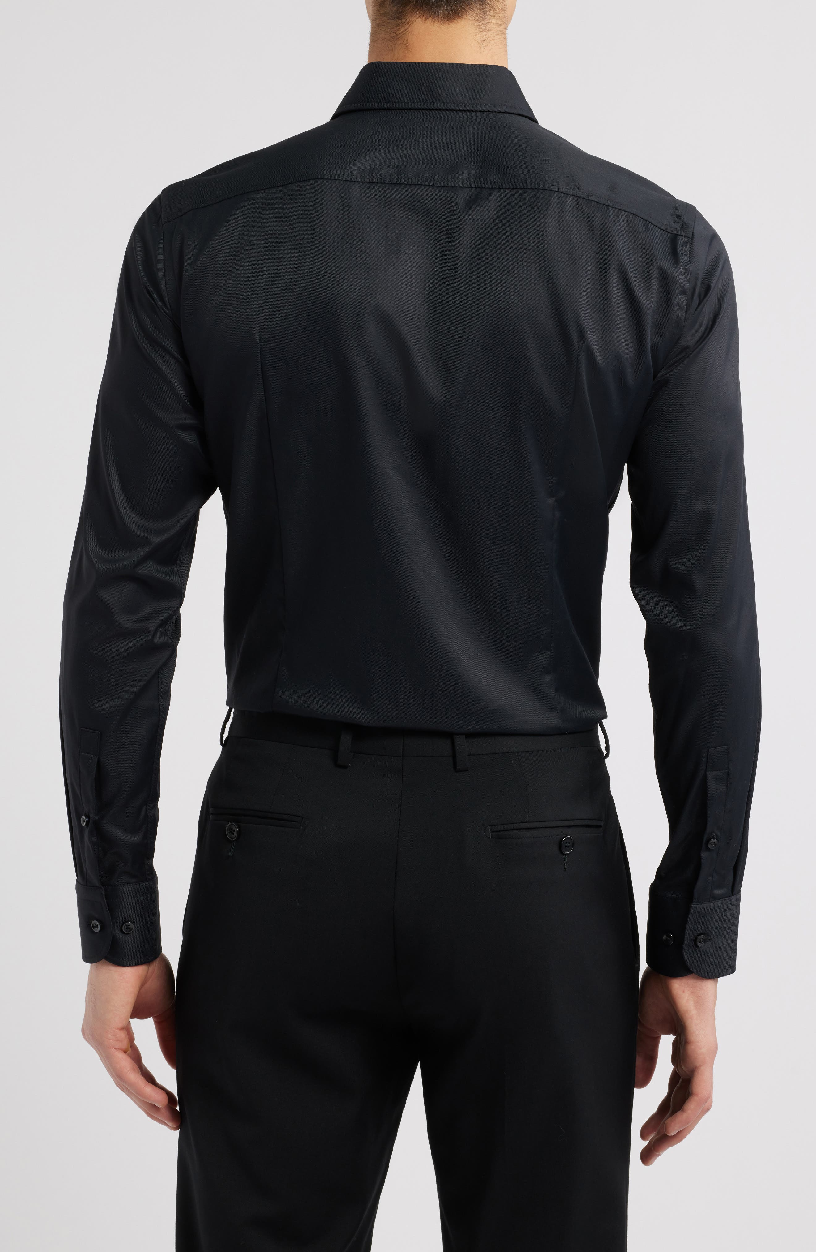 BOSS Hank Kent Slim Fit Performance Stretch Dress Shirt | Nordstrom