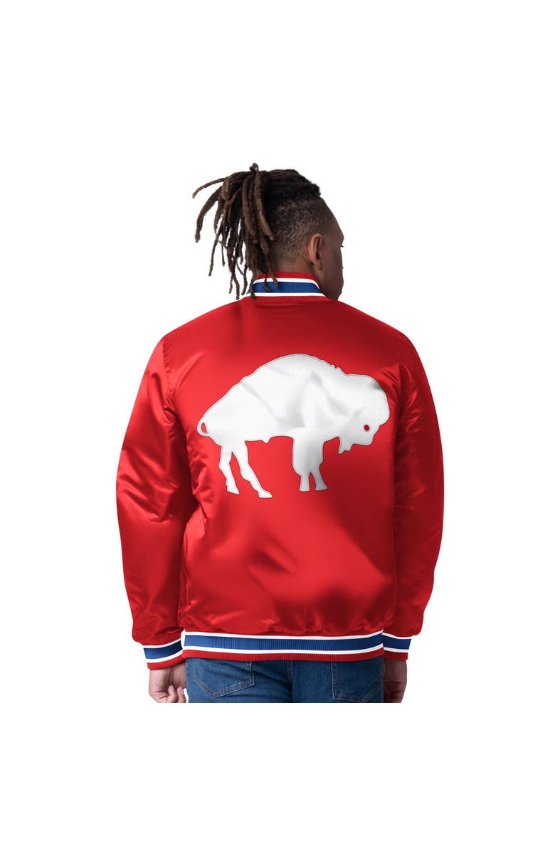 STARTER Men's Starter Royal/Red Buffalo Bills Closer Reversible Satin ...