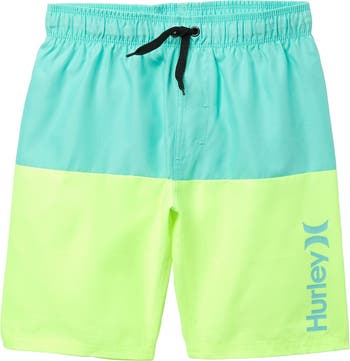 Hurley Colorblock Pull-On Swim Trunks | Nordstromrack