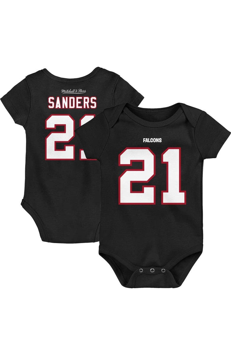 Mitchell & Ness Newborn & Infant Mitchell & Ness Deion Sanders Black ...