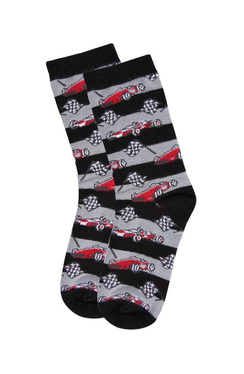 MeMoi Race Car Crew Socks | Nordstrom
