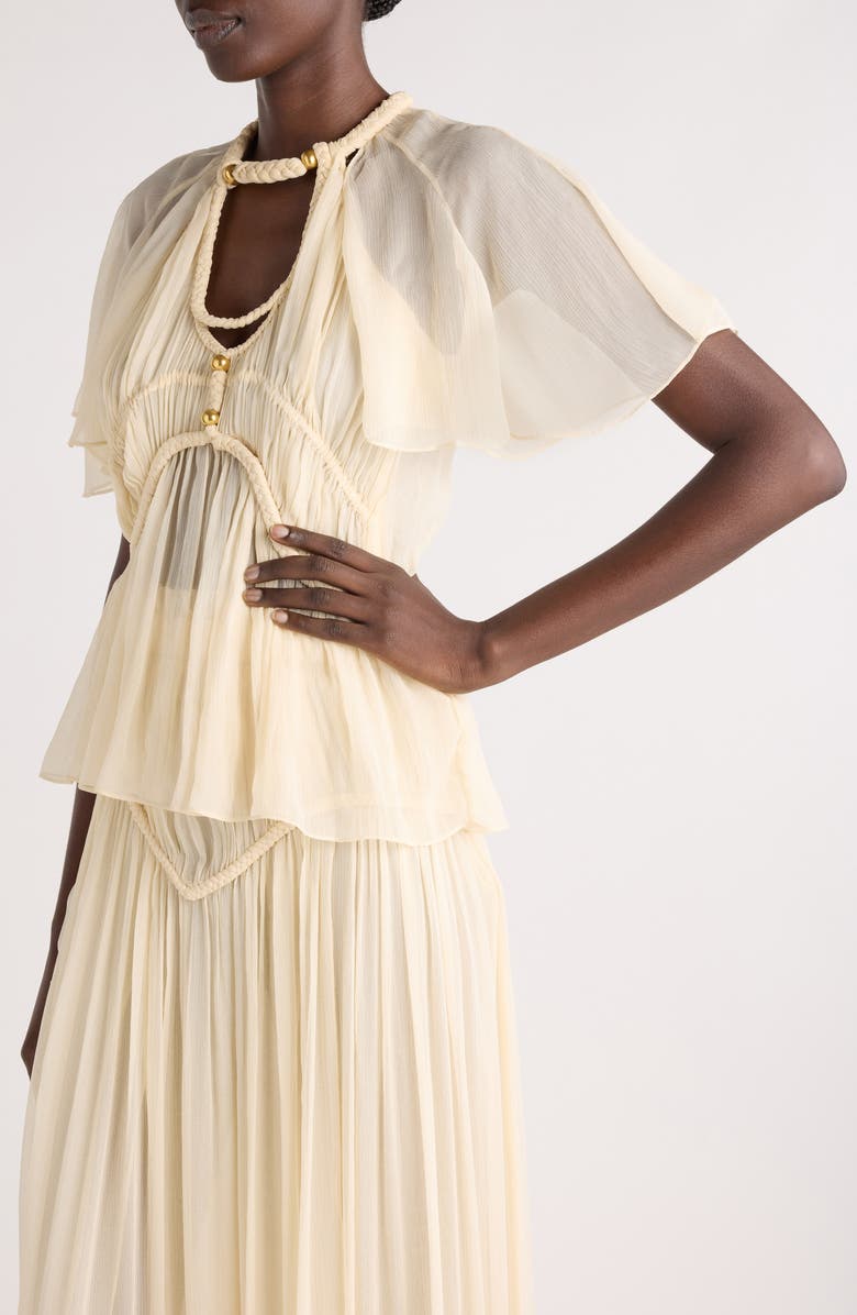 Isabel Marant Rosaline Silk Gauze Top | Nordstromrack