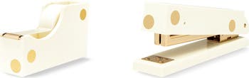 Kate Spade New York gold dot stapler & tape dispenser | Nordstrom