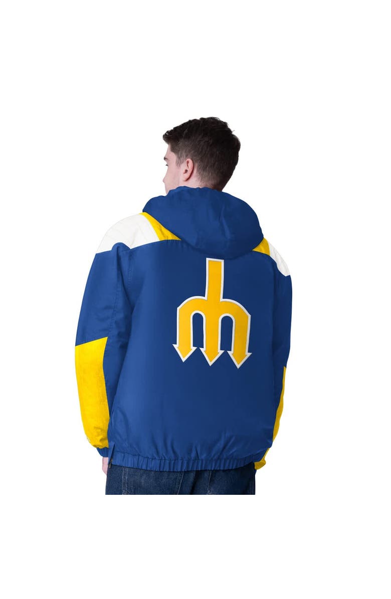 STARTER Men's Starter Navy Seattle Mariners Cooperstown Collection ...