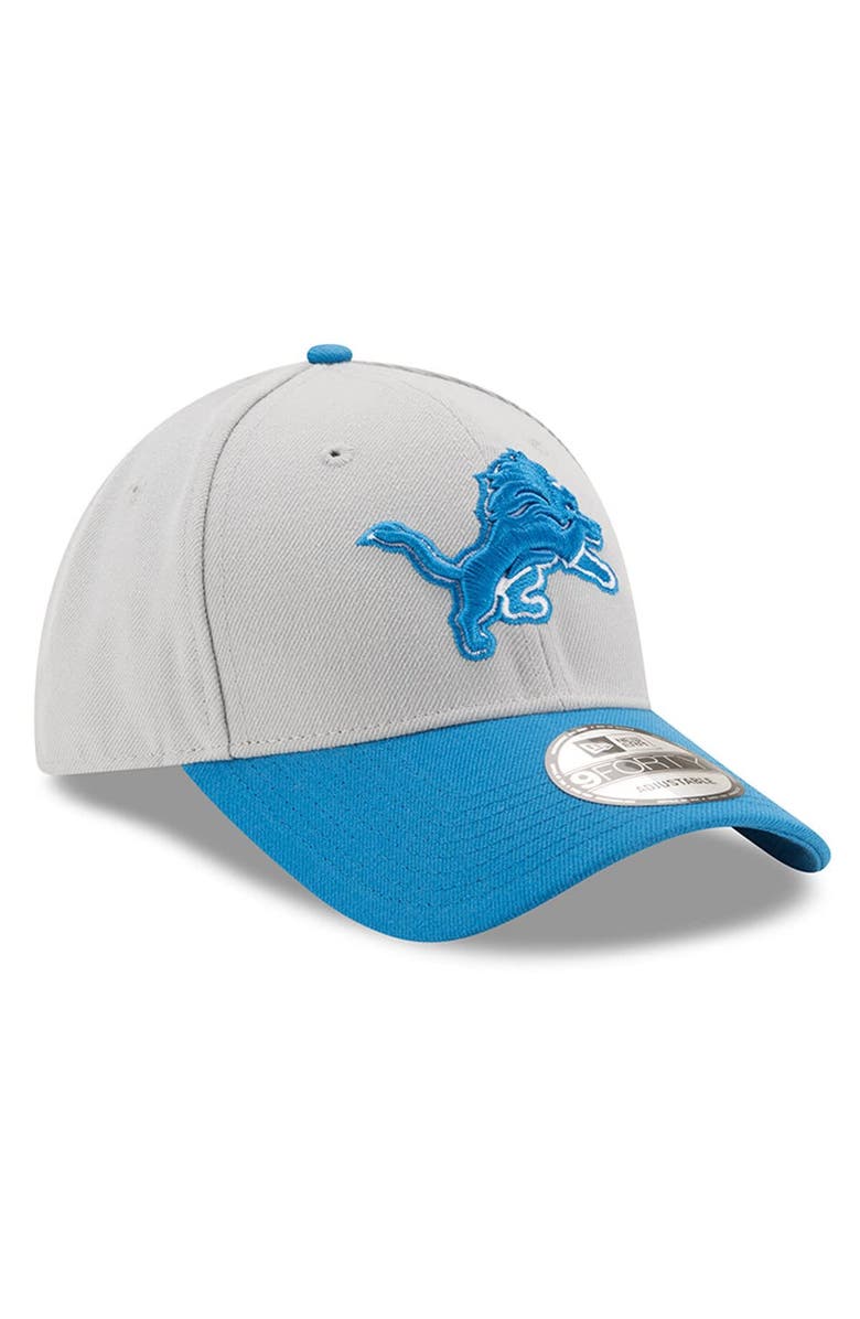 New Era Youth New Era Gray/Blue Detroit Lions NFL League 9FORTY ...