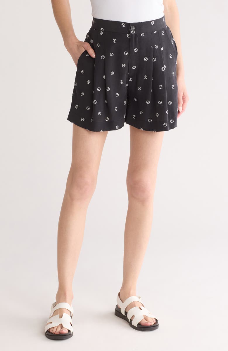 Equipment Angelique Print Silk Shorts | Nordstromrack