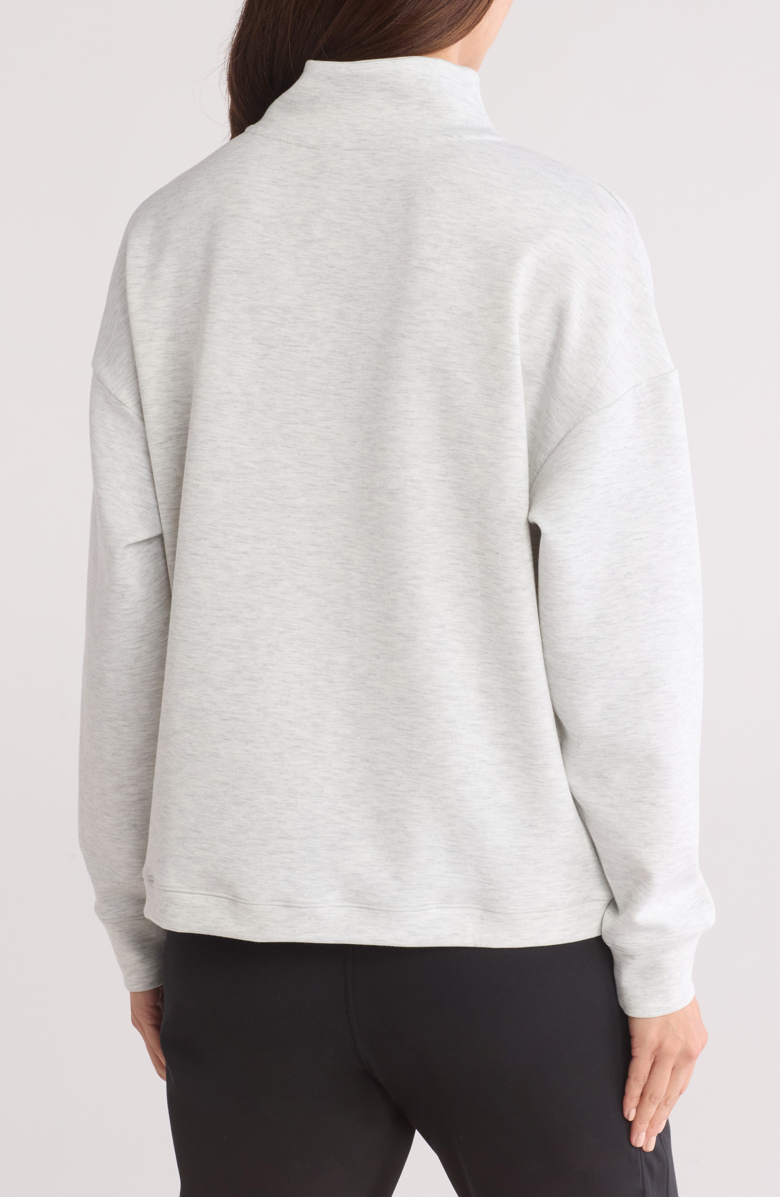 YOGALICIOUS Loungeful Funnel Neck Scuba Sweatshirt | Nordstromrack
