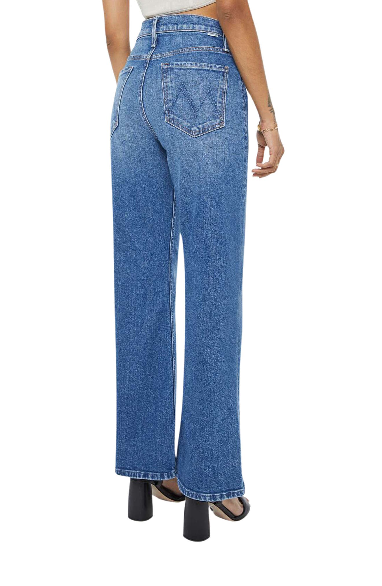 MOTHER The Lil Bookie Sneak High Waist Bootcut Jeans | Nordstrom