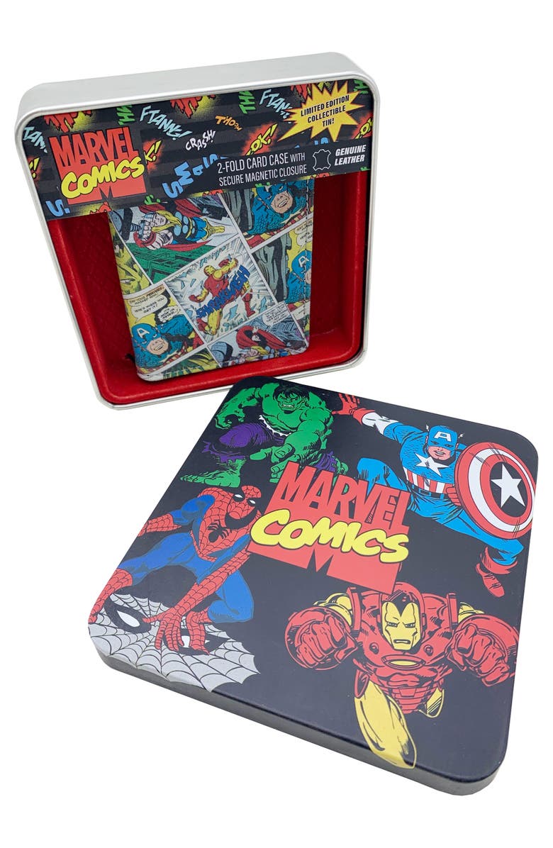 Marvel Avengers Comic Magnetic Wallet | Nordstromrack