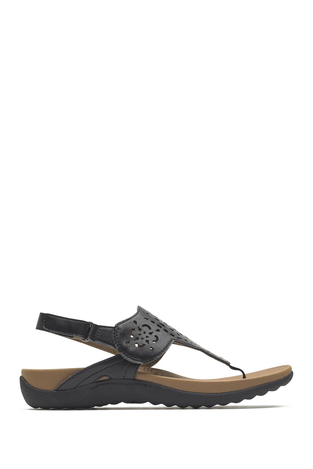 Rockport Ridge Laser Cut Slingback Sandal - Wide Width Available ...