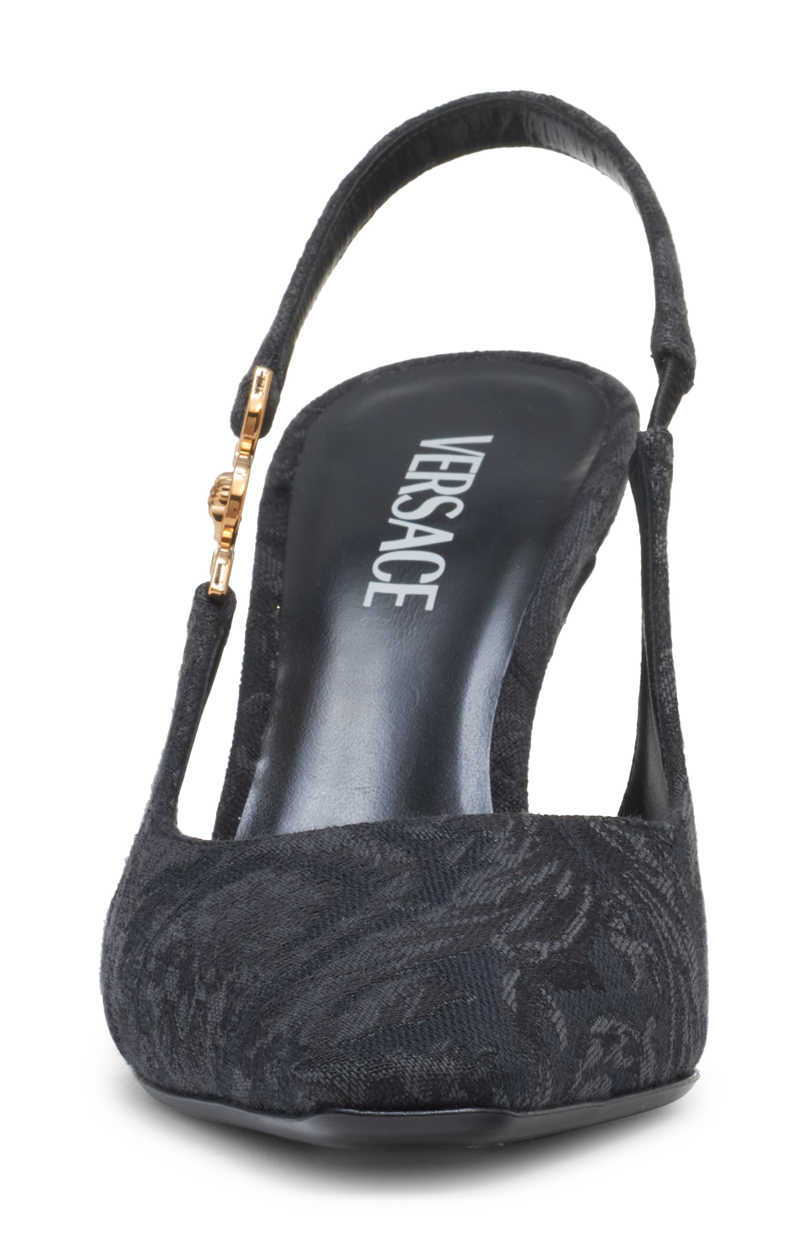 Versace Medusa '95 Jacquard Slingback Pump (Women) | Nordstromrack