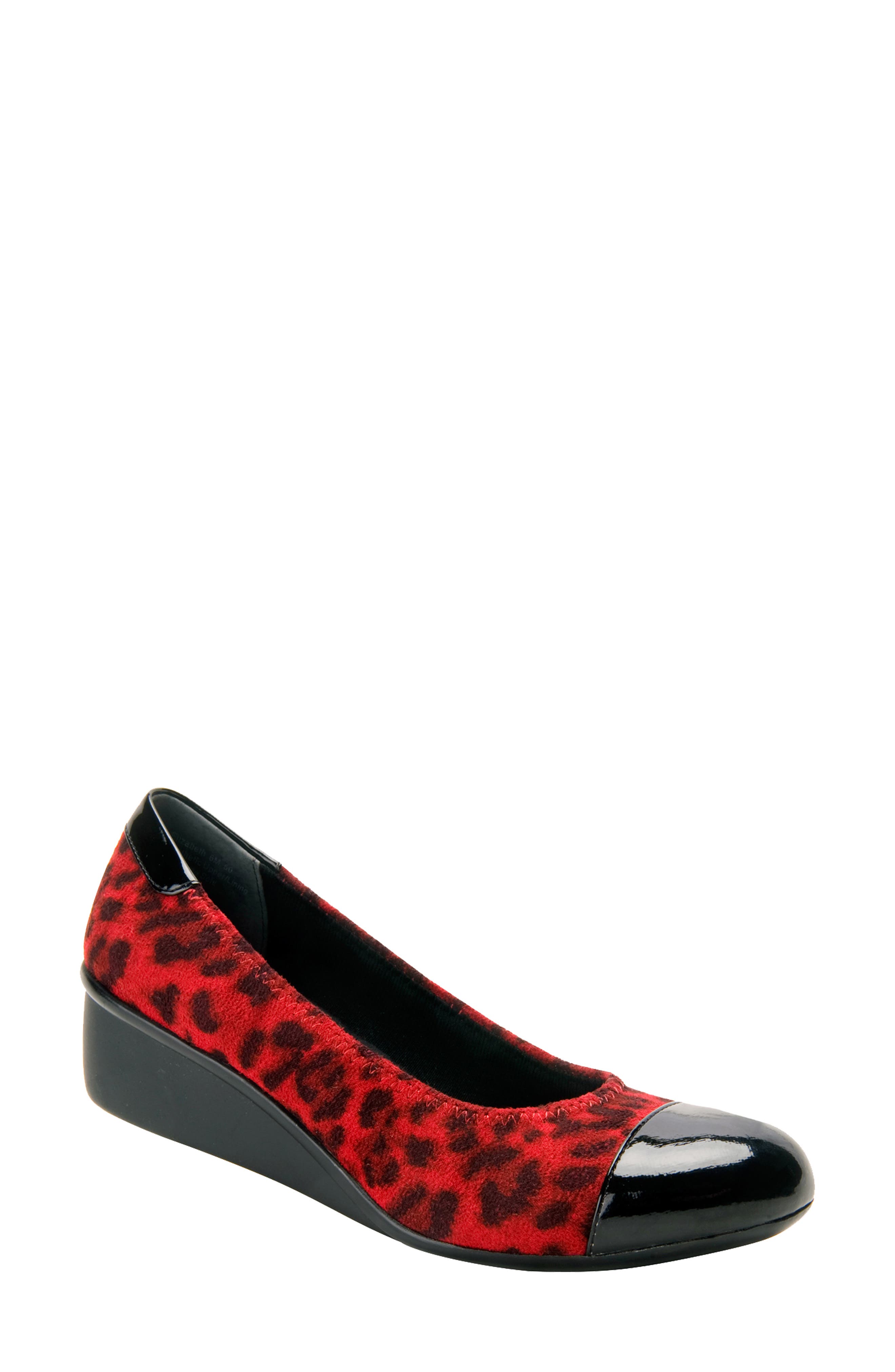Ros Hommerson Elizabeth Cap Toe Wedge Pump (Women) | Nordstromrack