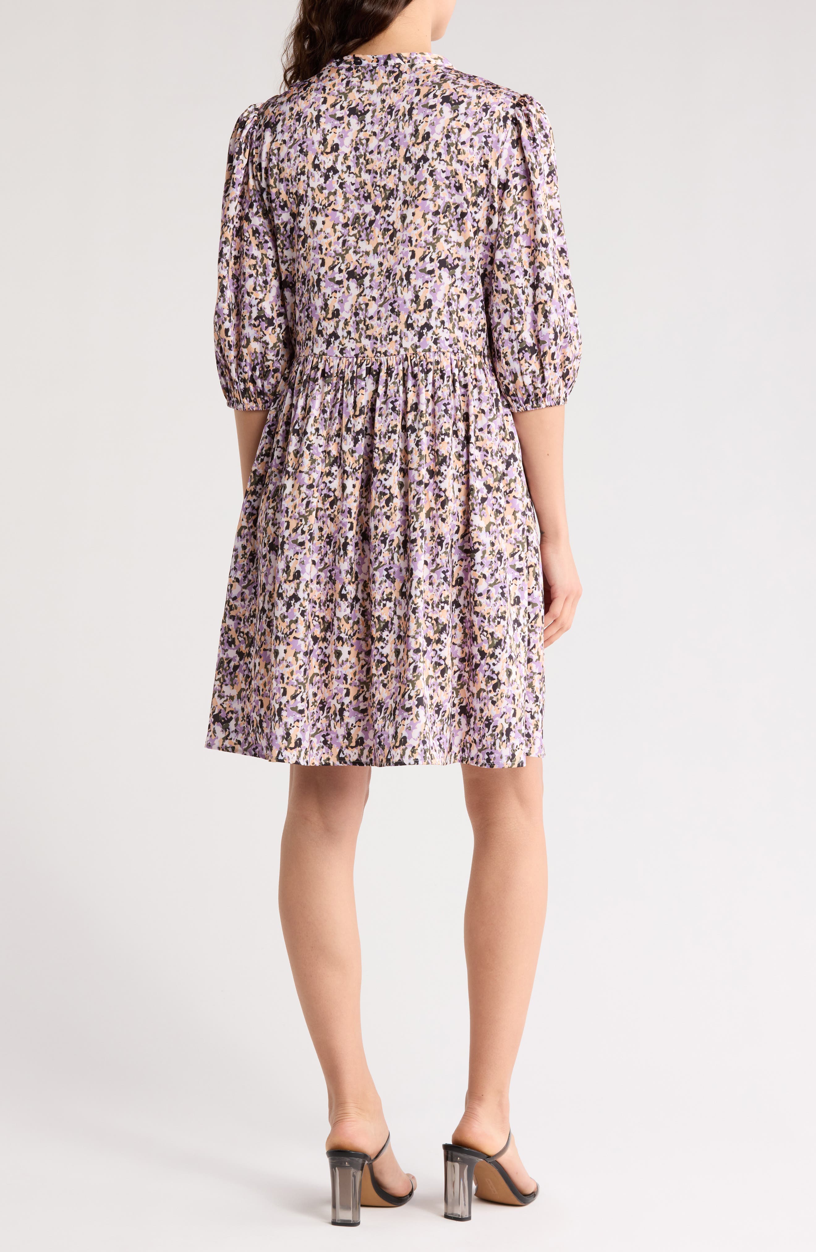 BOSS Orange Dorena Balloon Sleeve Dress | Nordstromrack