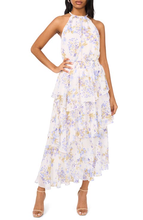 White Floral Dresses for Women