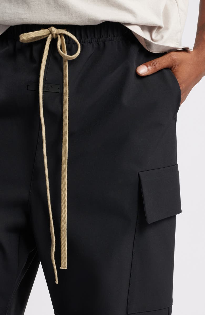 Fear of God Essentials Bonded Nylon Blend Cargo Drawstring Field Pants ...