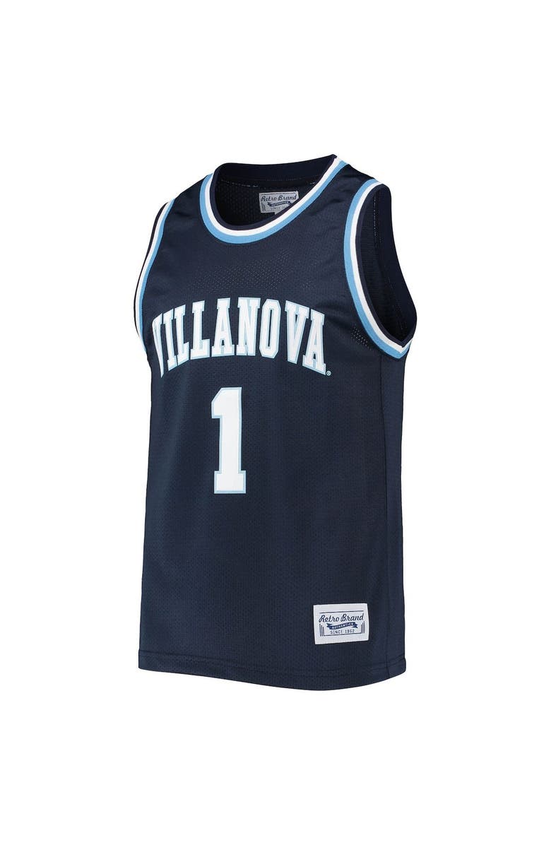 Retro Brand Men's Original Retro Brand Jalen Brunson Navy Villanova ...