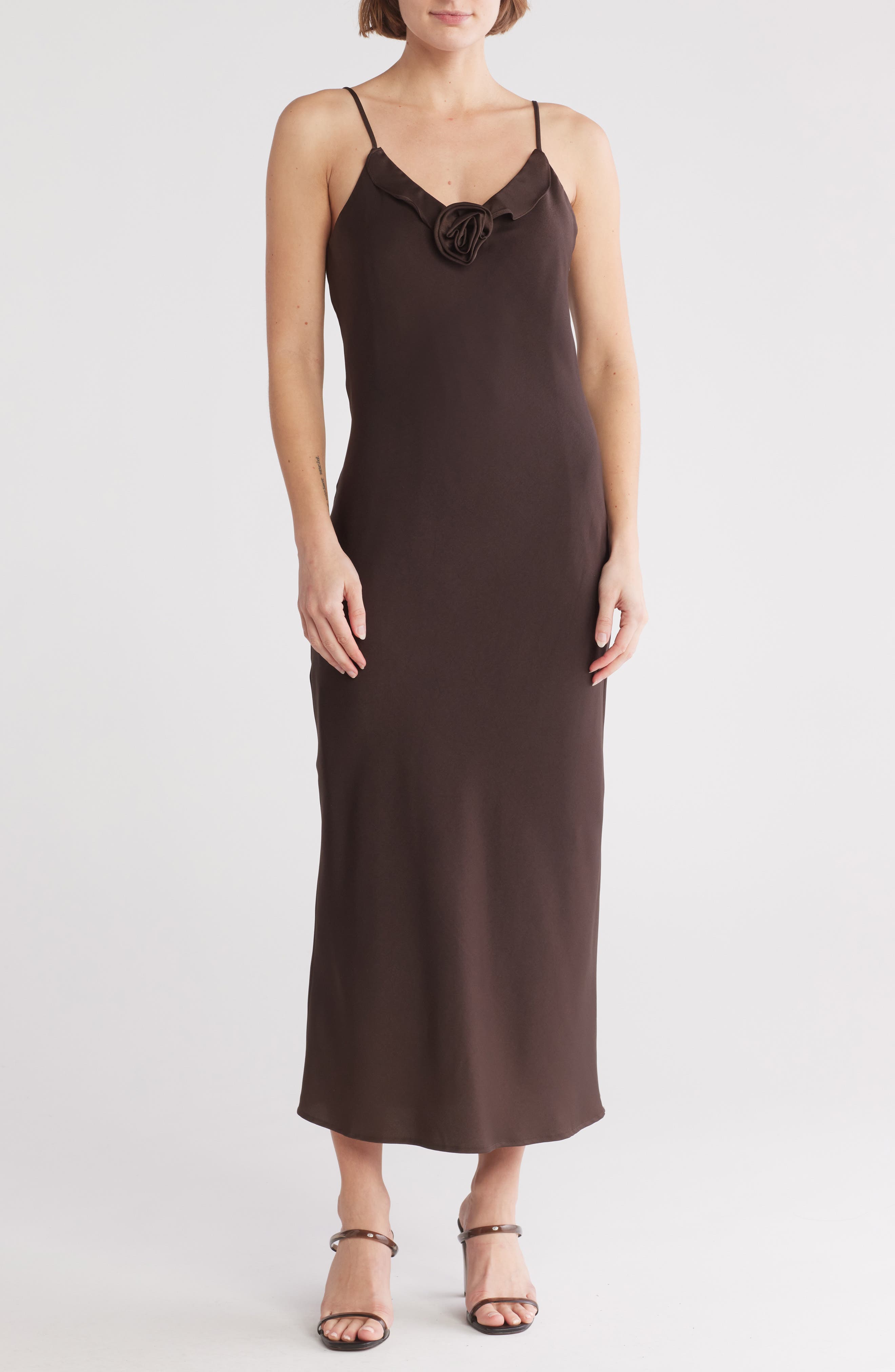 WAYF Rosette Slipdress | Nordstromrack