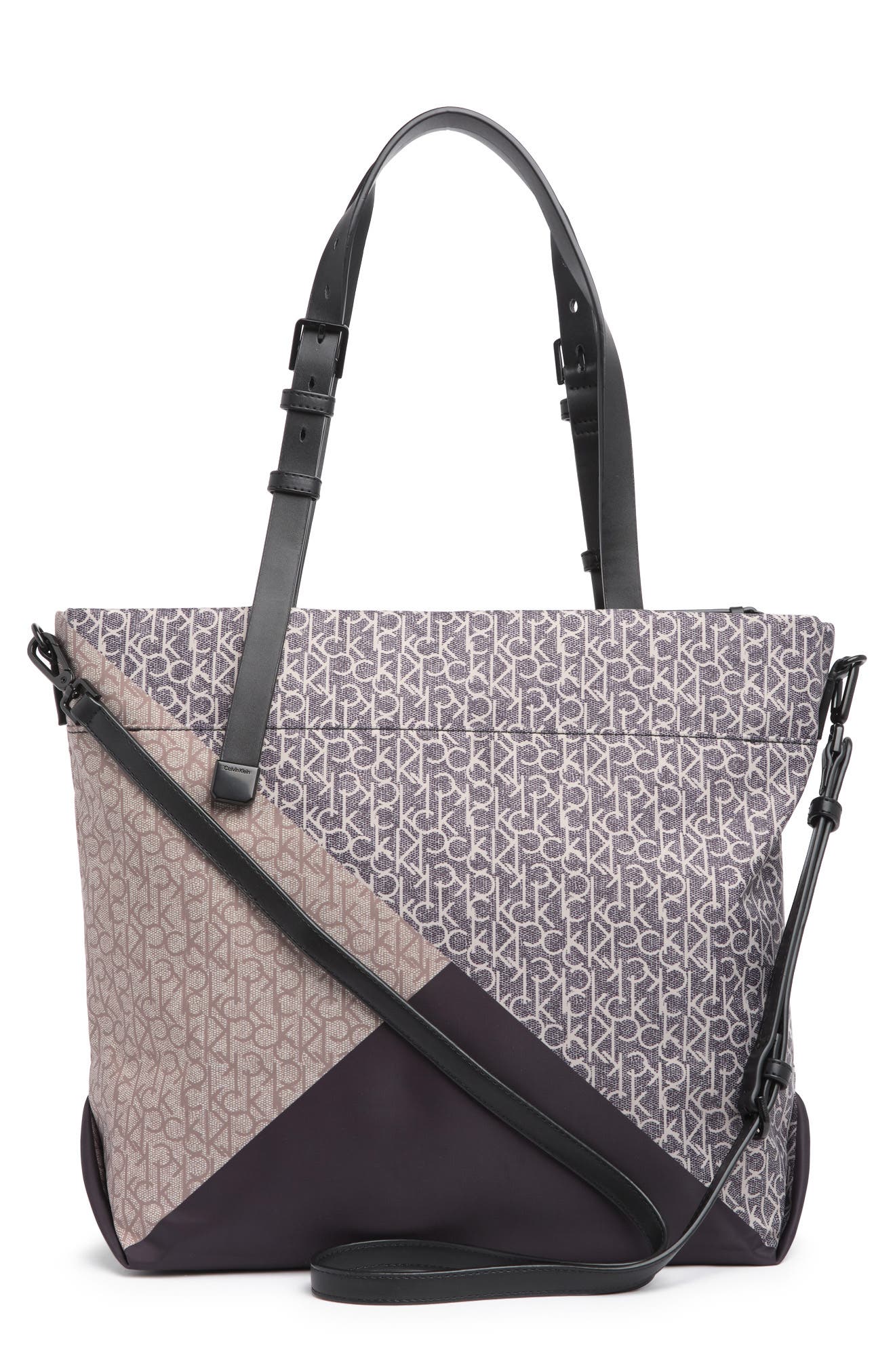 Calvin Klein Brielle Logo Print Tote Bag | Nordstromrack