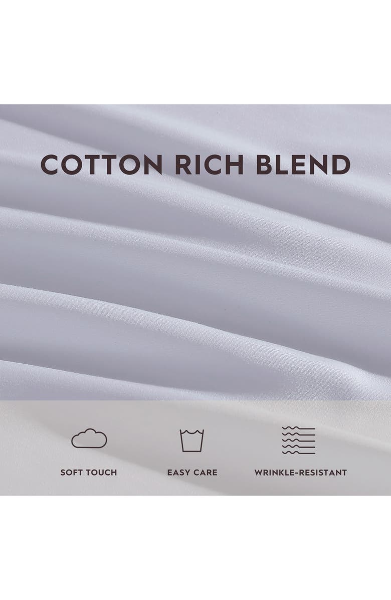 Laura Ashley Solid Lavender Sheet Set | Nordstromrack