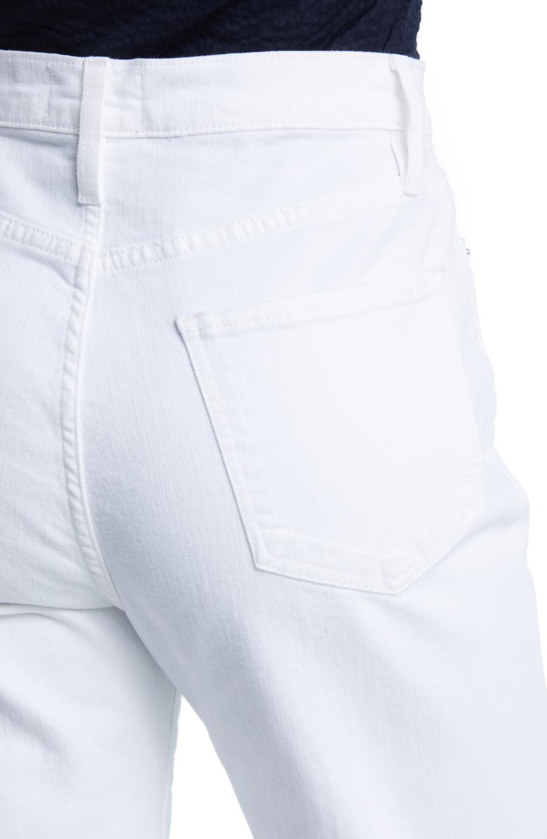 FRAME Le Jane Raw Hem Crop Straight Leg Jeans | Nordstromrack