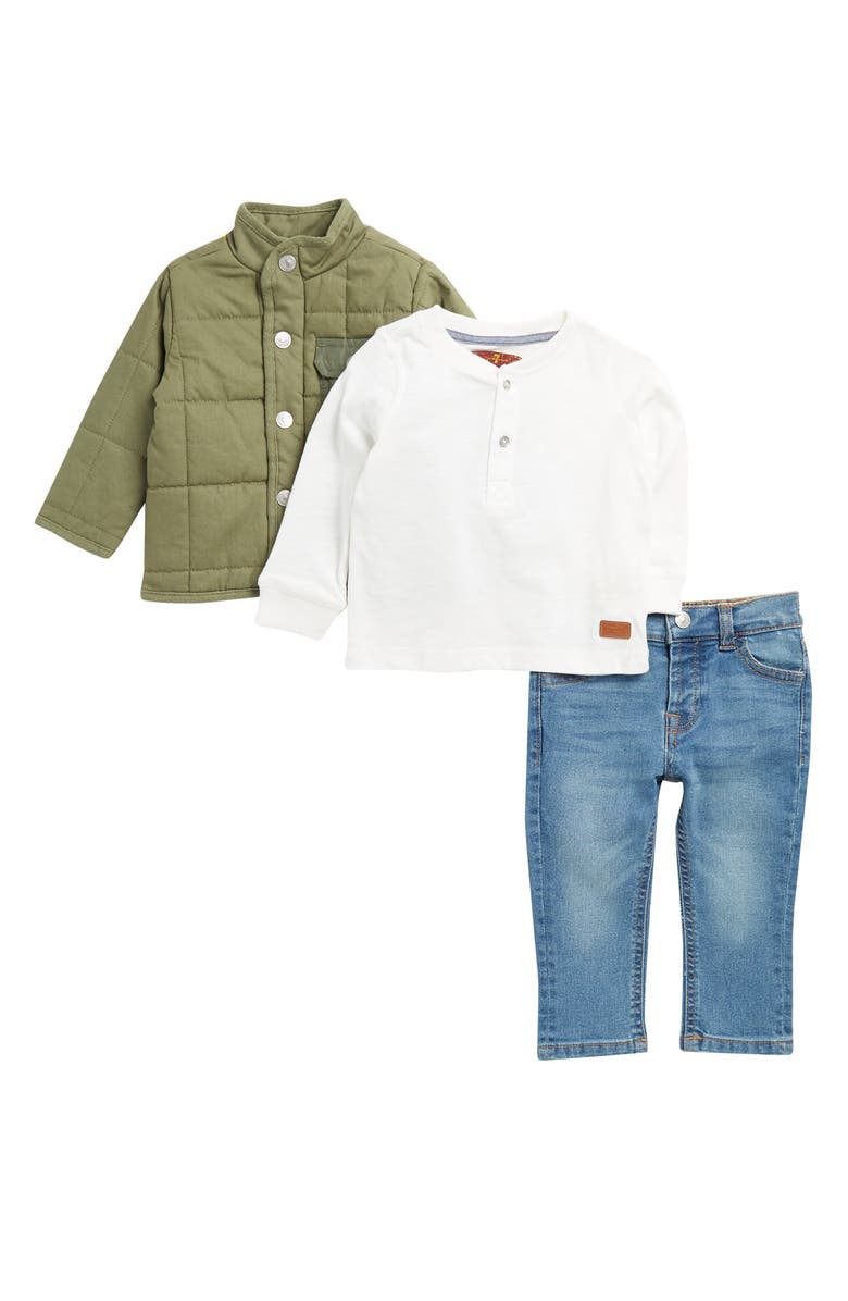 7 For All Mankind 3-Piece Jacket, Shirt & Jeans Set | Nordstromrack