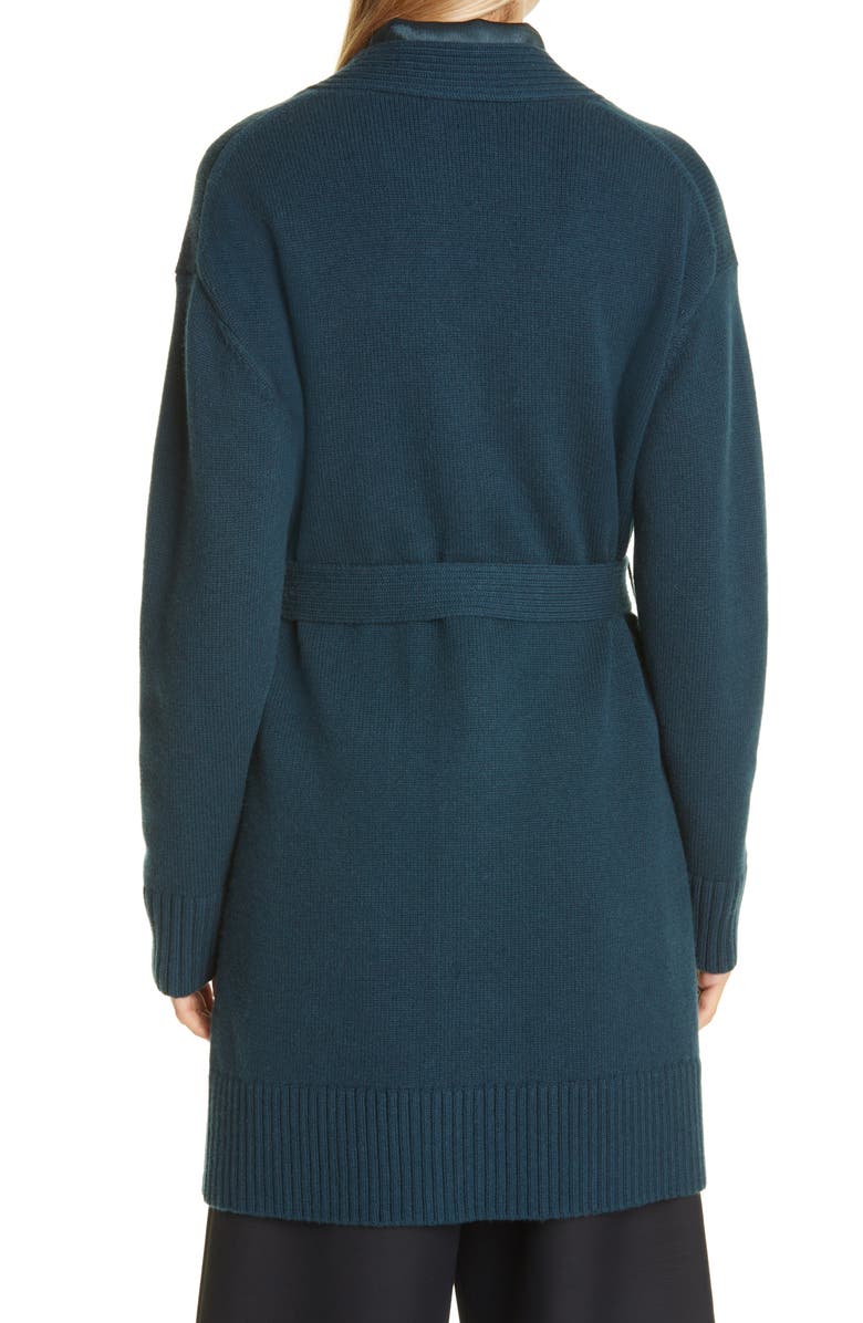 CO Wool & Cashmere Tie Waist Cardigan | Nordstrom