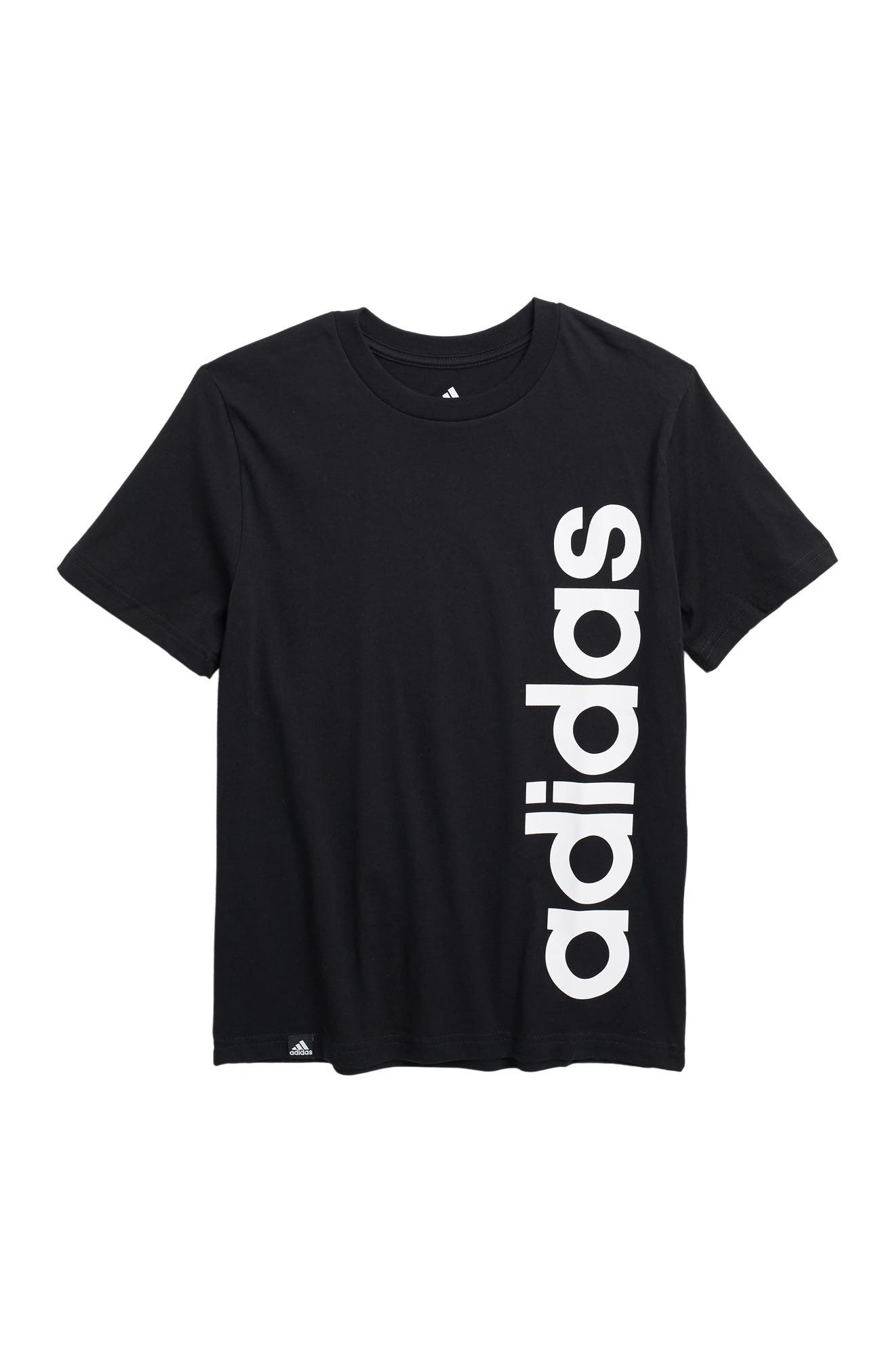 adidas Cotton Logo Linear T-Shirt | Nordstromrack