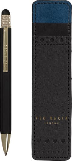 Ted Baker London Touch Screen Pen & Black Brogue Monkian Pouch ...