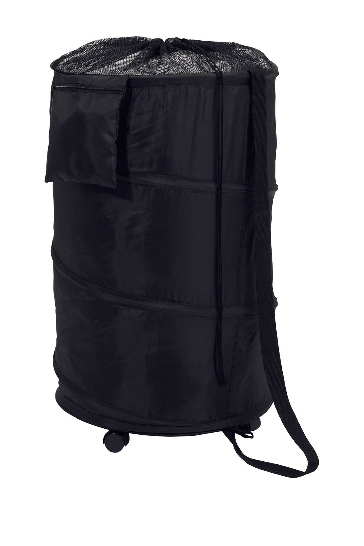 HONEY-CAN-DO Pop-Up Rolling Hamper - Black | Nordstromrack