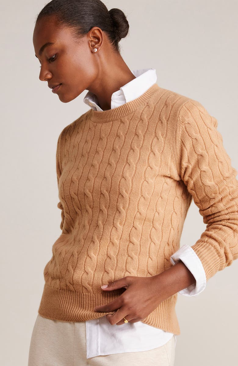 vineyard vines Cable Stitch Cashmere Sweater | Nordstrom