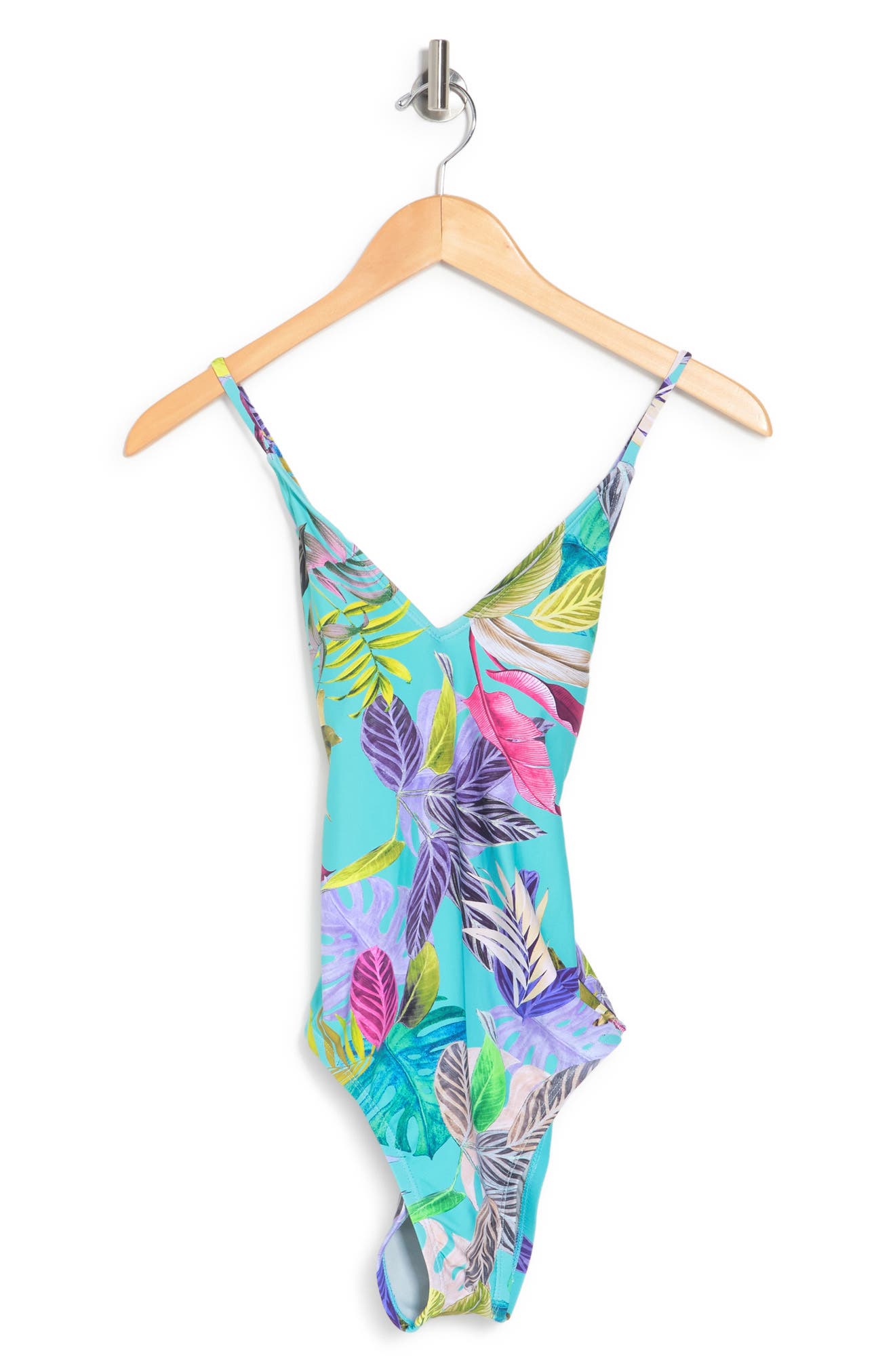Printed Strappy Back One-Piece Swimsuit (Women) | Nordstromrack