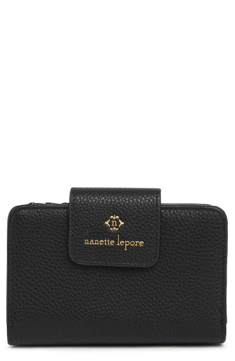 Nanette Lepore Zip Back Leather Wallet | Nordstromrack