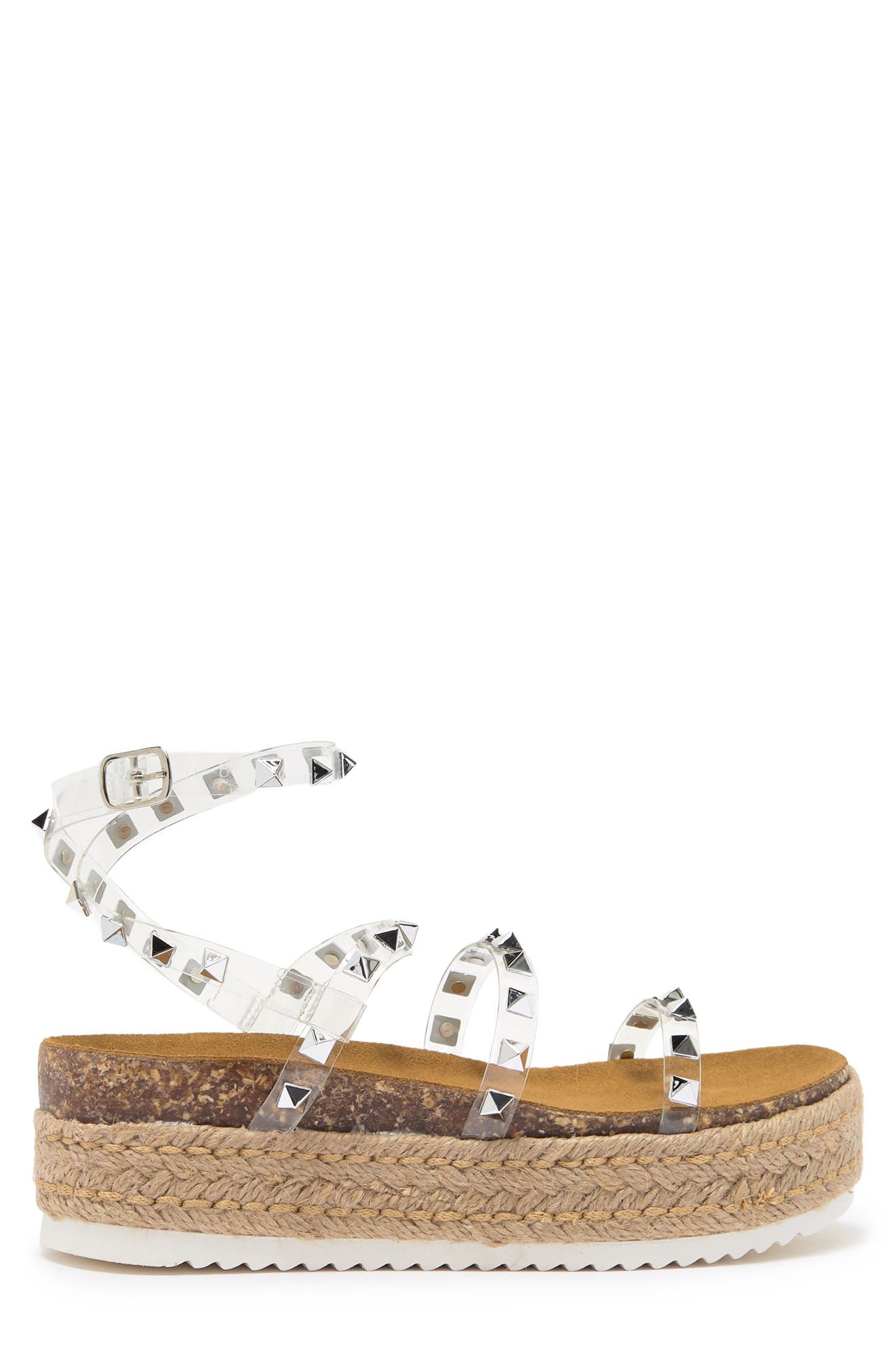 Steve Madden Kailee Platform Studded Espadrille Sandal (Women ...