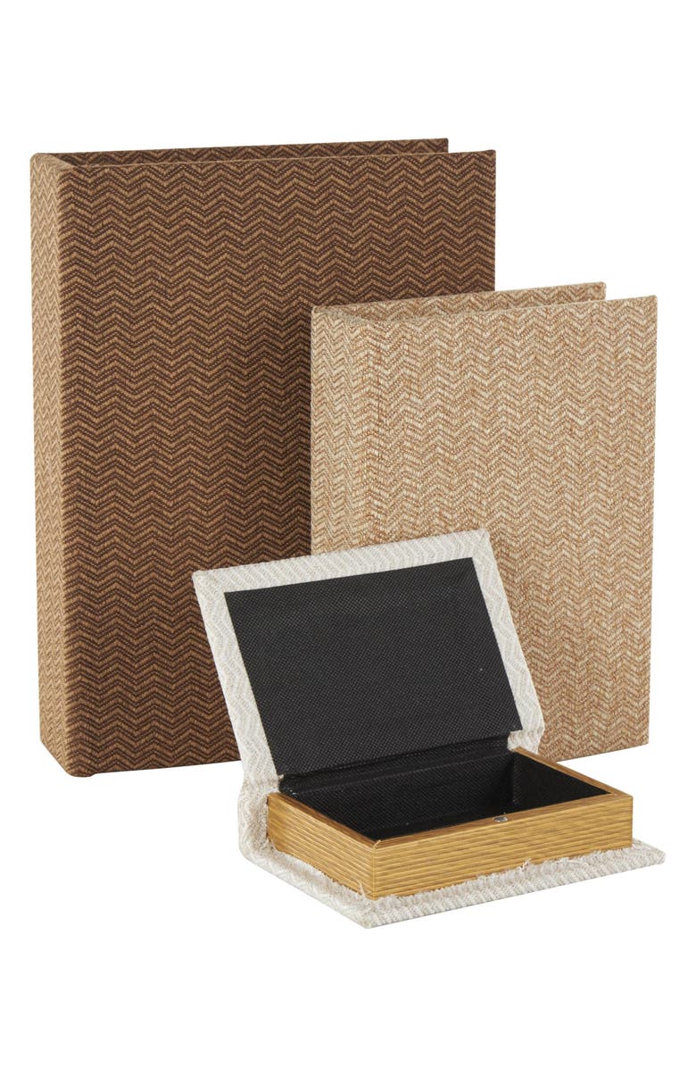 SONOMA SAGE HOME Set of 3 Faux Book Boxes | Nordstromrack